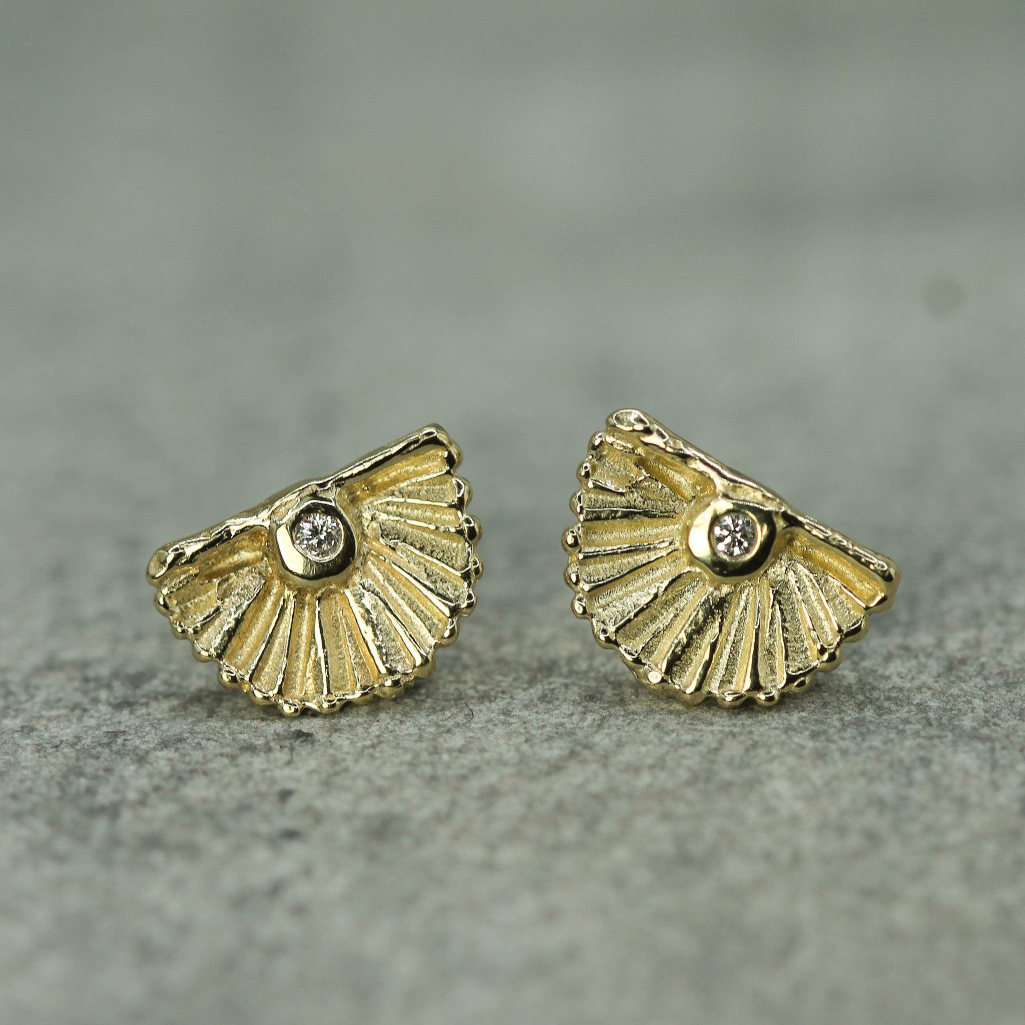 Chasing Sunsets Mini Diamond Studs – Emma Glover Designs