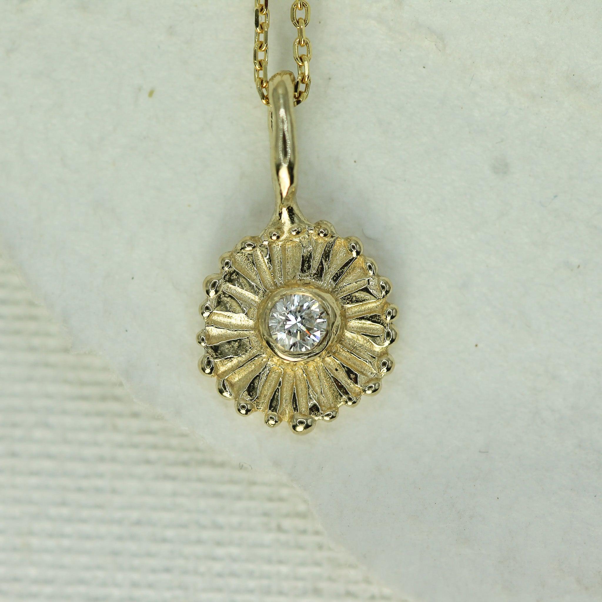 Summer Sun Diamond Pendant – Emma Glover Designs