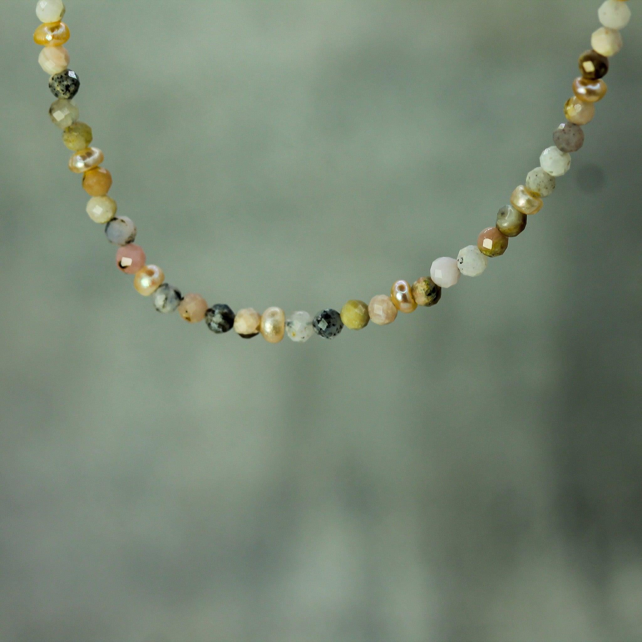 Opal & Pearl Necklace – Emma Glover Designs