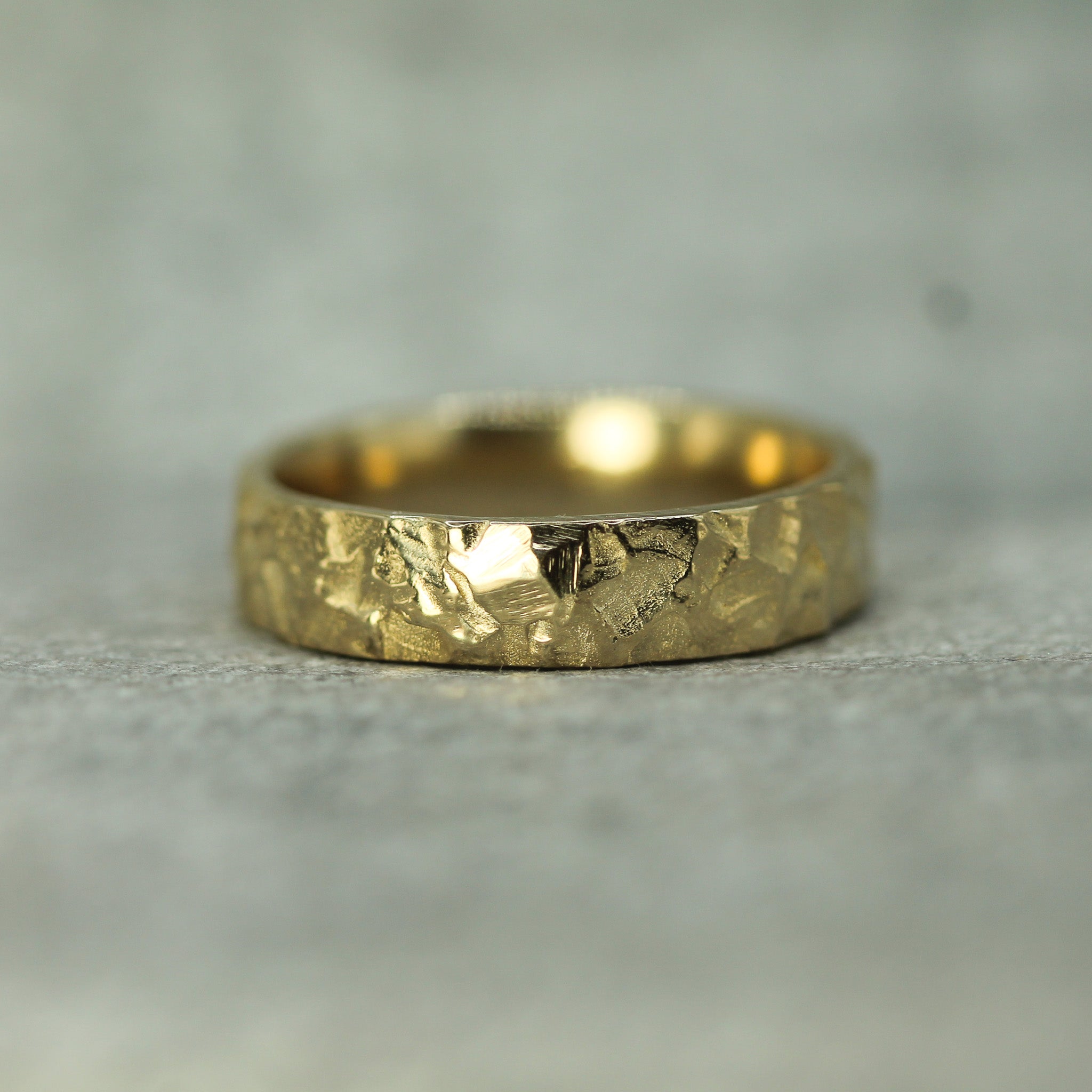 Jasper Band (Flat) | Men's Wedding Band | Wedding Band – Emma Glover ...