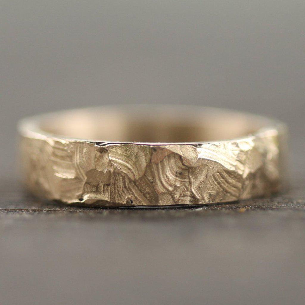 Jasper Band (Flat) | Men's Wedding Band | Wedding Band – Emma Glover ...