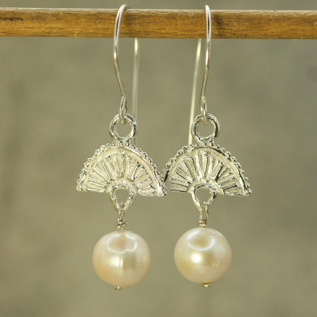 Moonrise Pearl Earrings – Emma Glover Designs